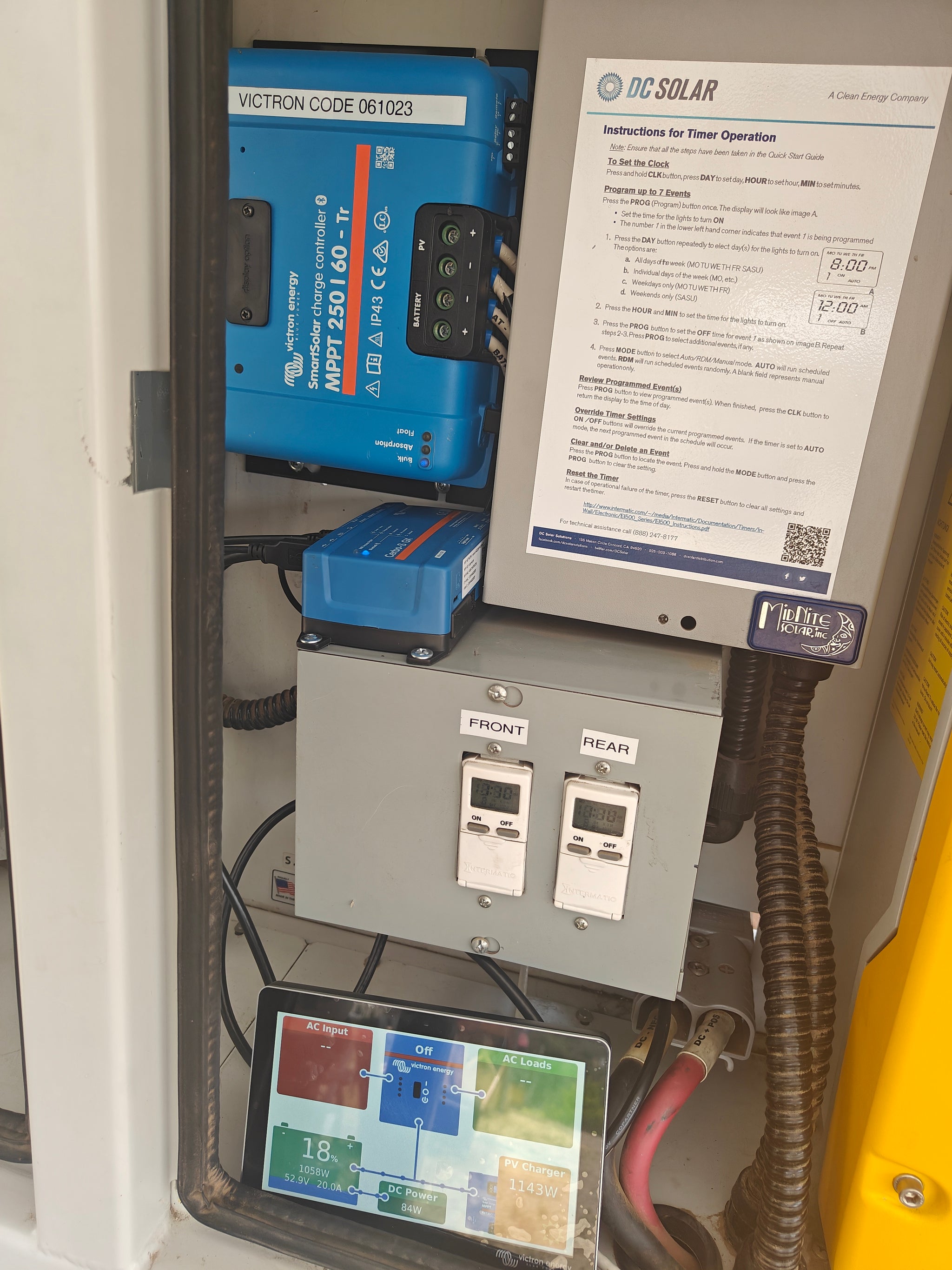 DC Solar Complete unit Remanufactured and Upgraded DC Solar Trailer wi ...